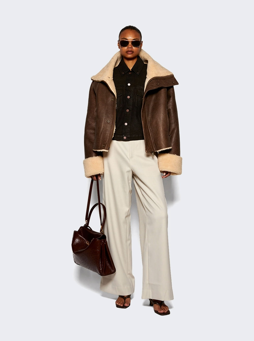 Bulk Shearling Jacket Corretto | Cosmopolitan Shop