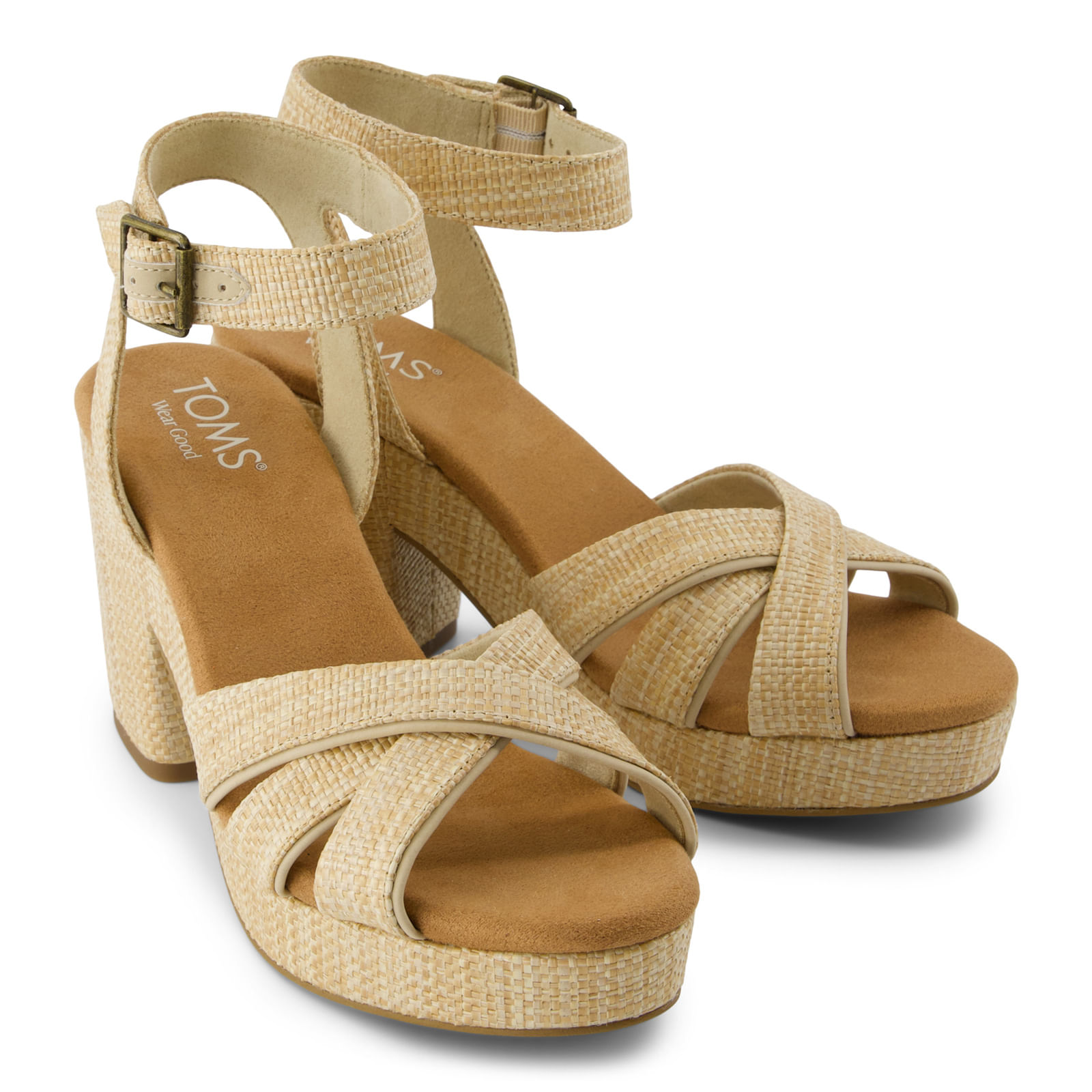 Women's Toms, Majorca Strappy Heeled Sandal | Cosmopolitan Shop