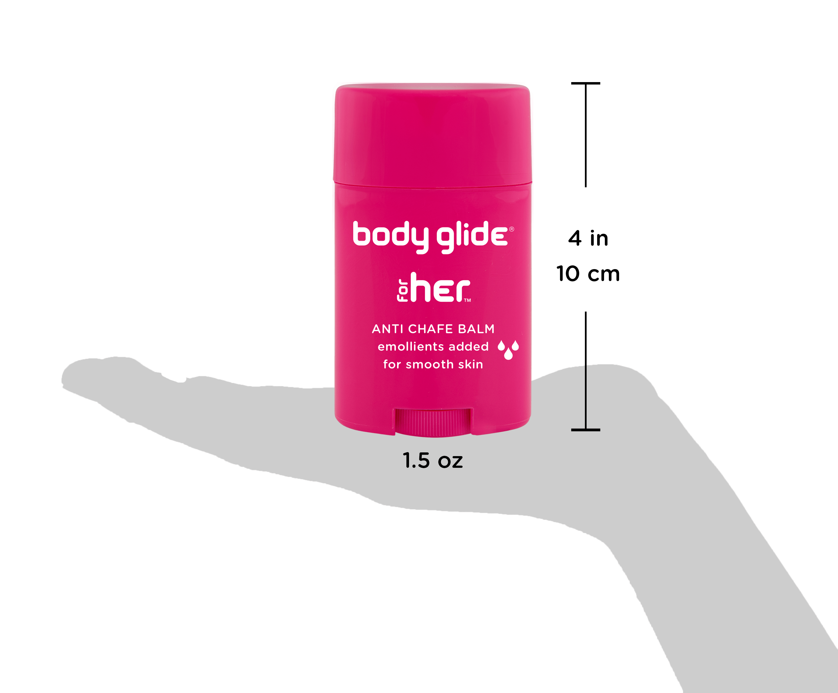 Body Glide For Her Anti Chafing Stick W/ Added Emollients ...