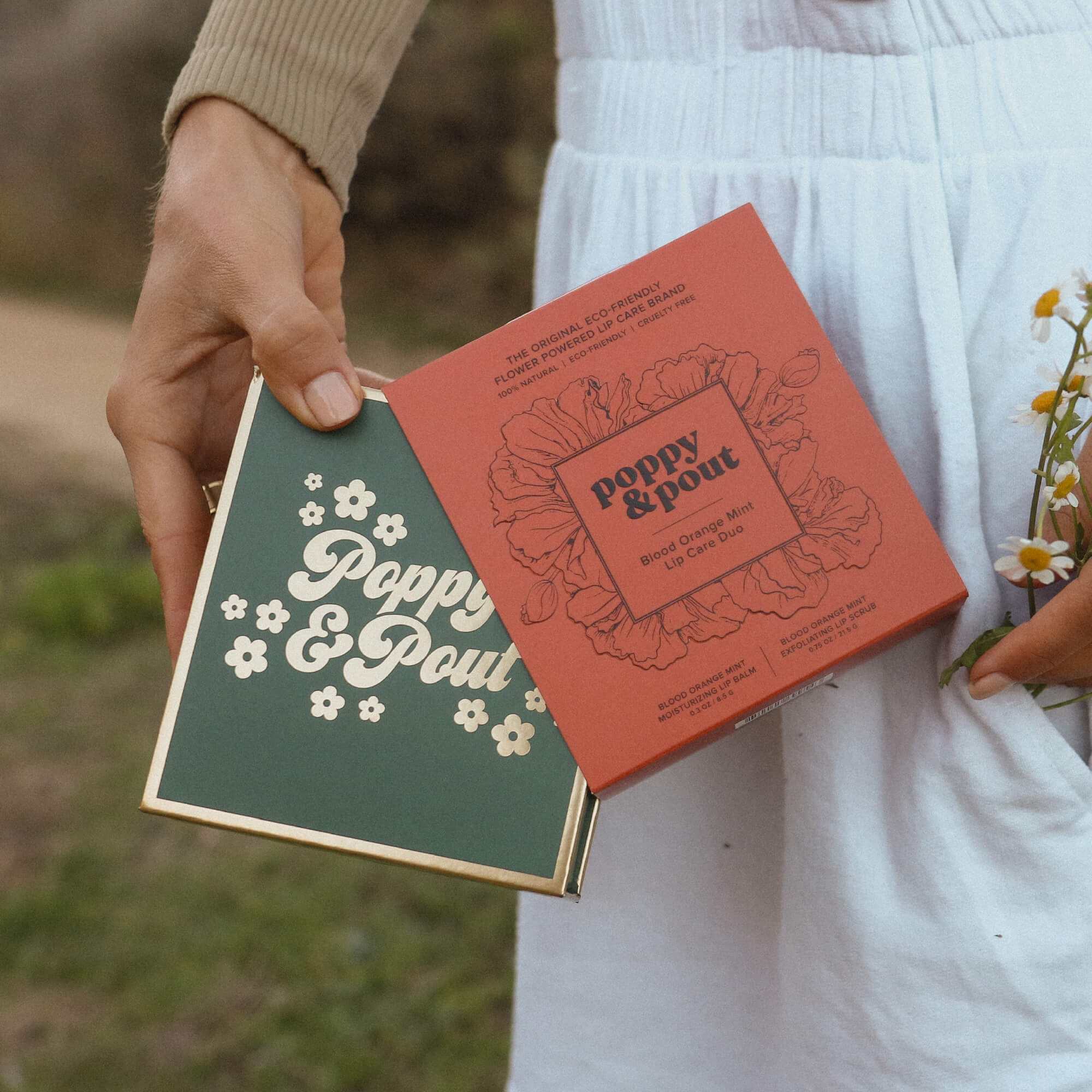 Lip Care Duo Gift Set - Blood Orange Mint | Cosmopolitan Shop