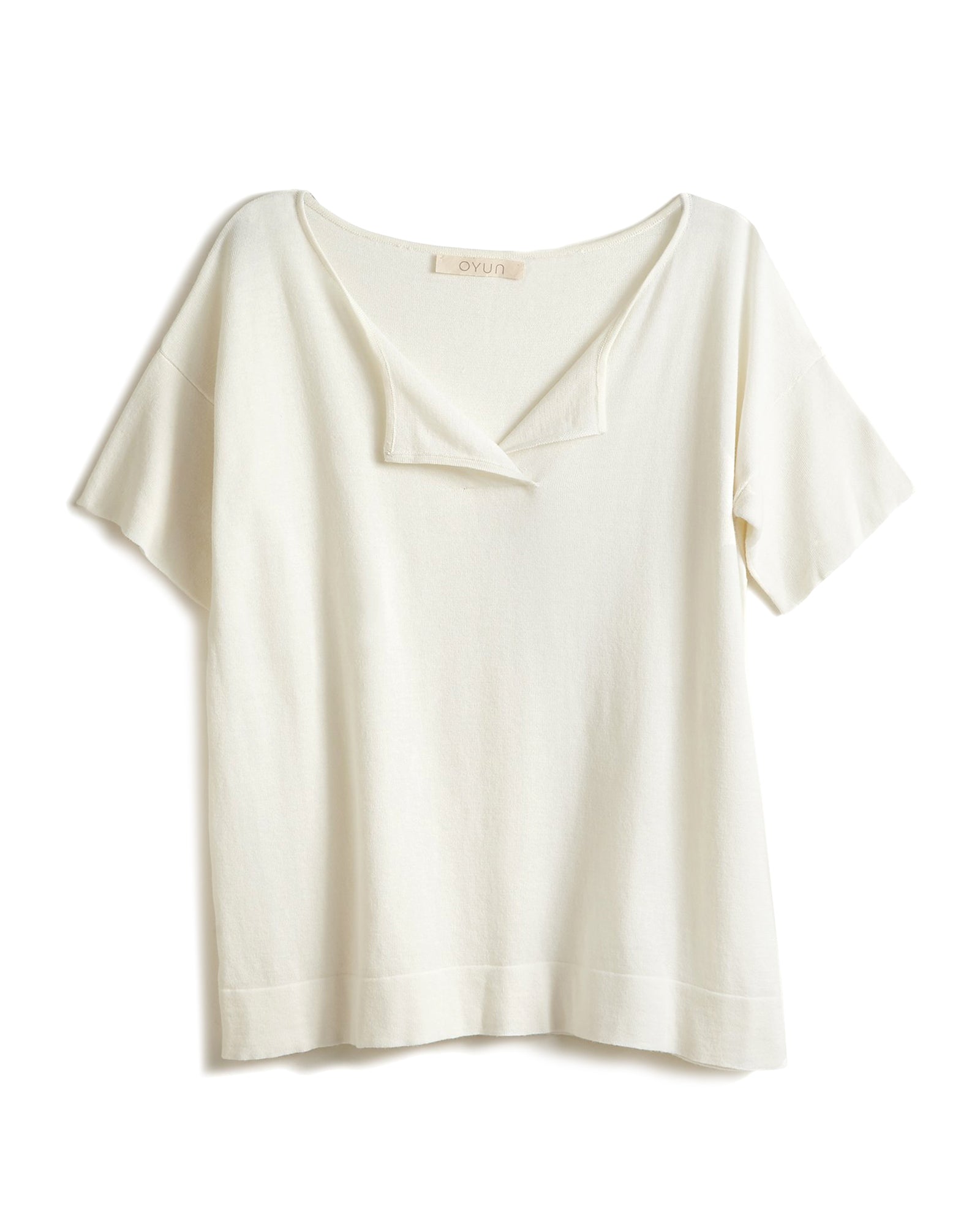 Split Neck Sleep Tee | Cosmopolitan Shop