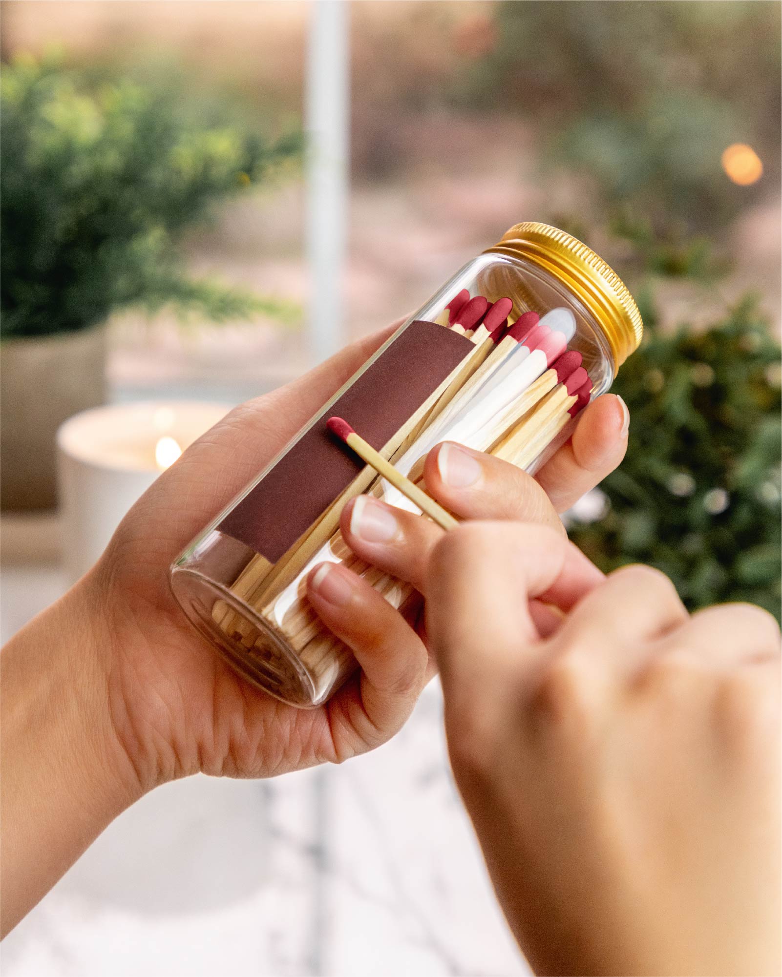 Long Matches For Candles | Set Of 60 Matchsticks | Cosmopolitan Shop