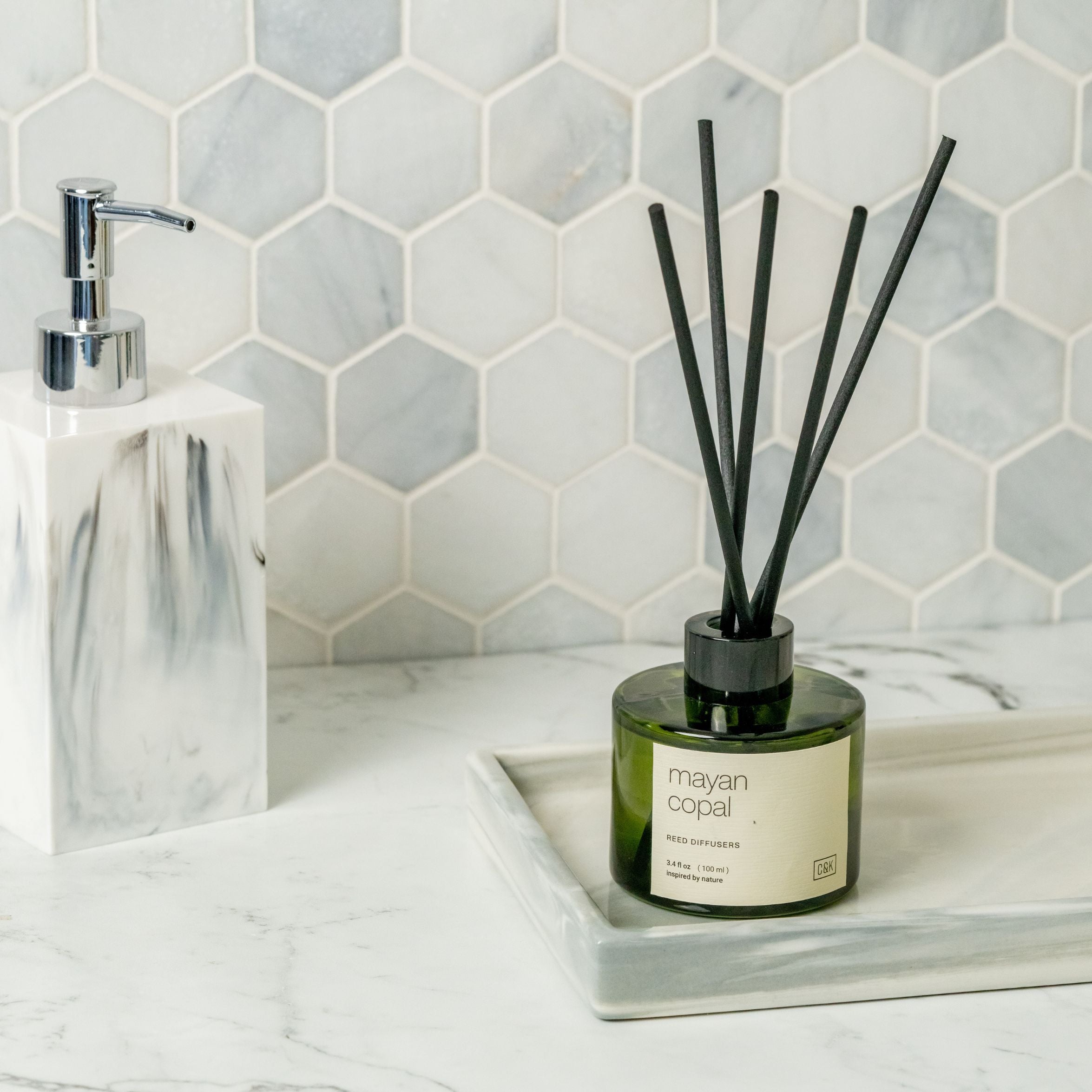 Green Collection Reed Diffuser - Mayan Copal | Cosmopolitan Shop