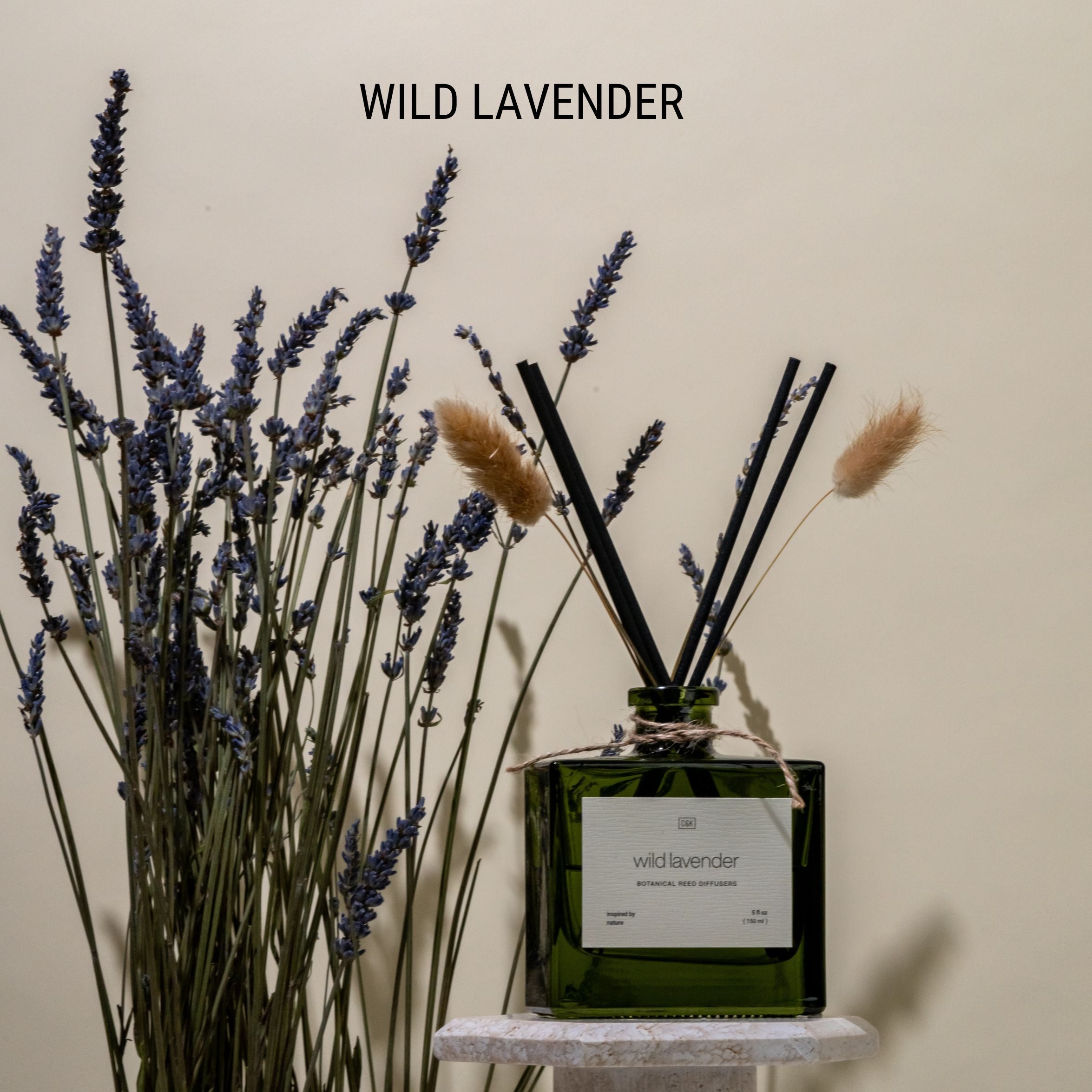 Green Collection Reed Diffuser with Colors - Eucalyptus & Sicilian ...