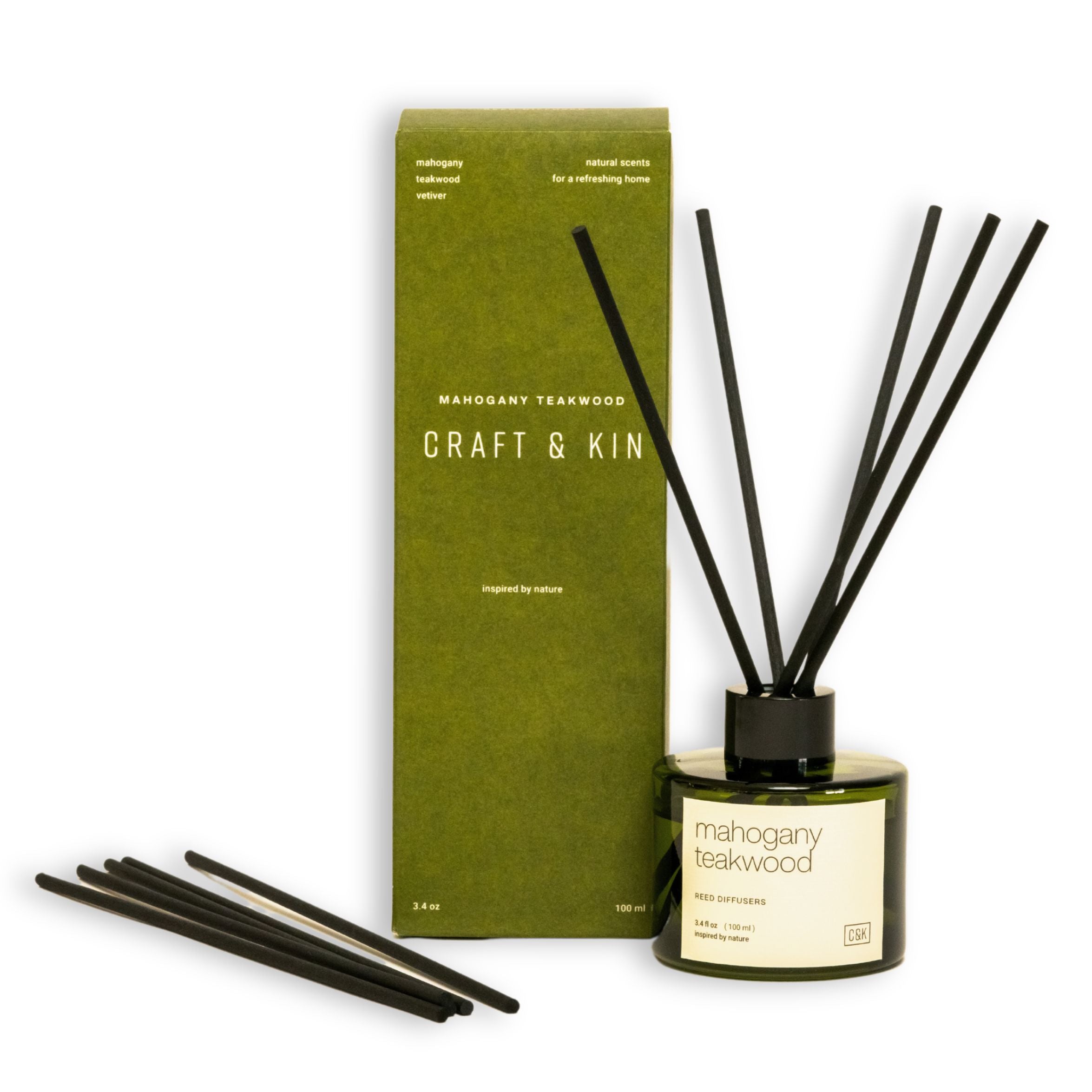Green Collection Reed Diffuser - Bamboo Jasmine | Cosmopolitan Shop
