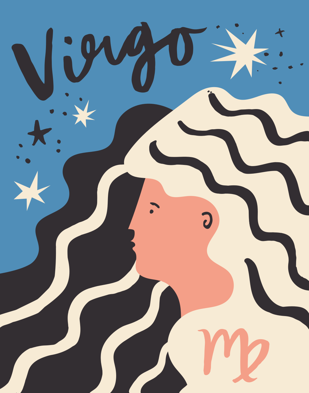 Special Edition Zodiac: Virgo - Paint by Numbers Kit | Cosmopolitan Shop