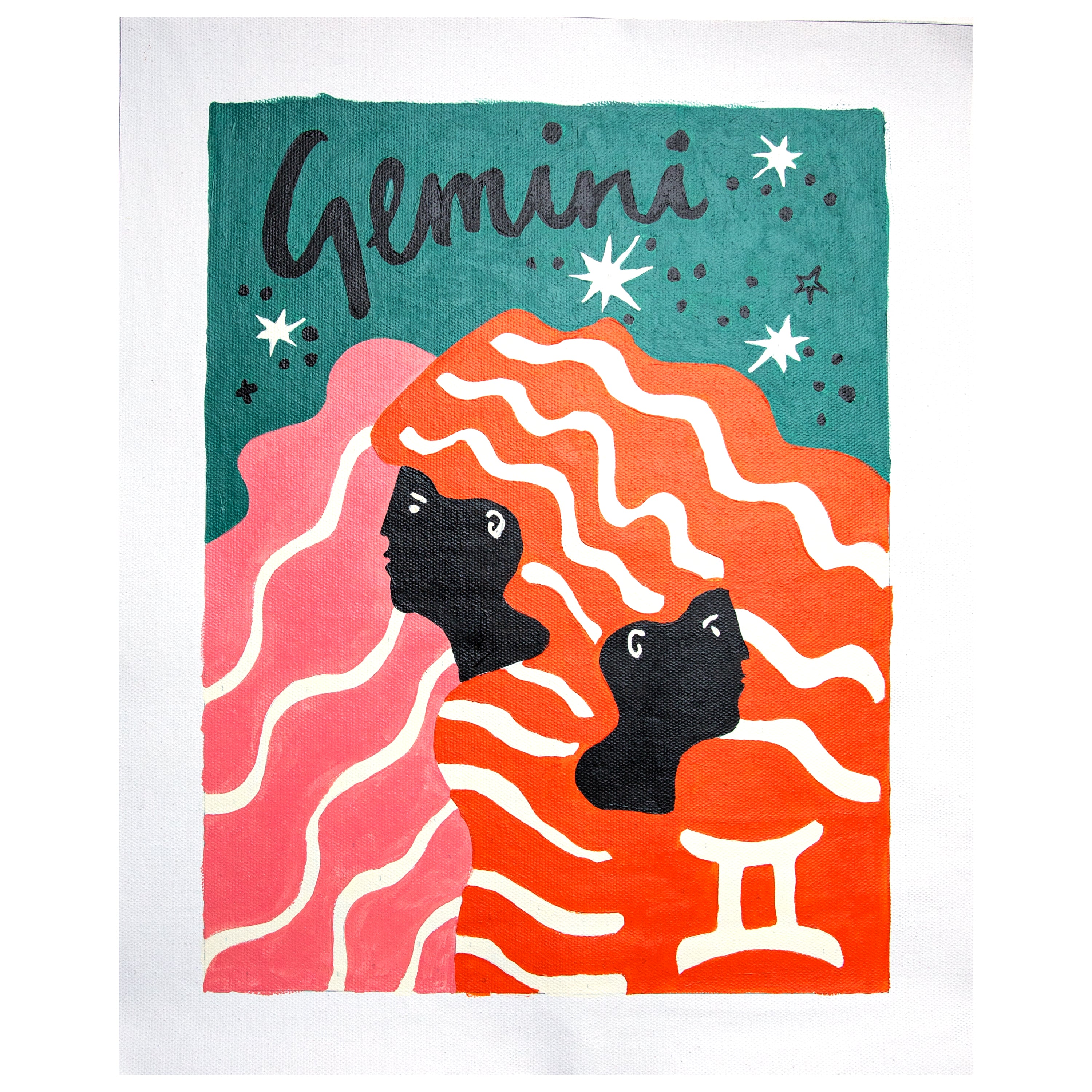 Special Edition Zodiac: Gemini - Paint by Numbers Kit | Cosmopolitan Shop