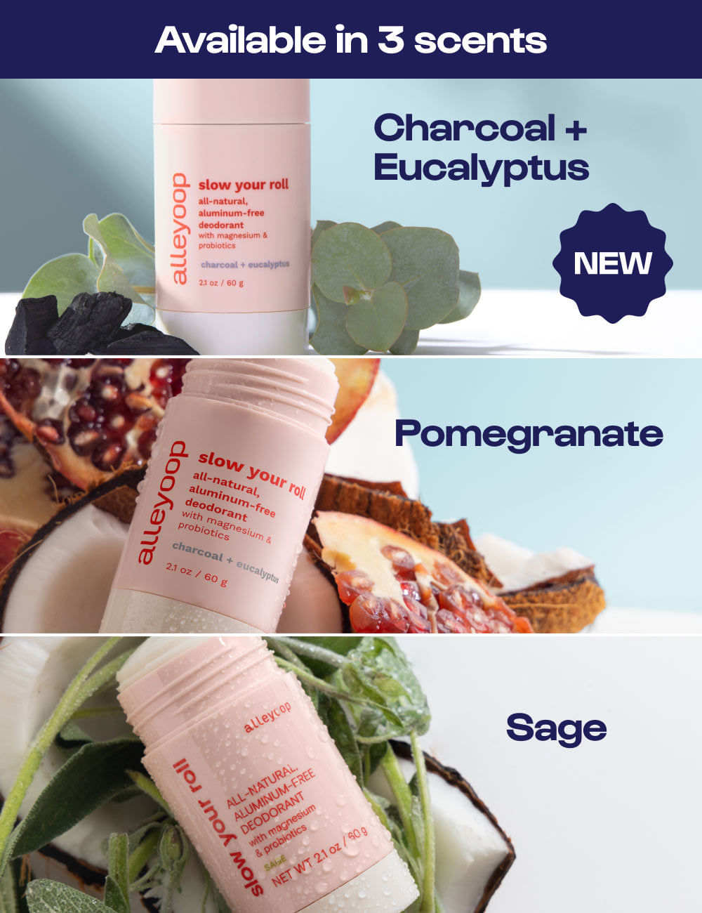 Slow Your Roll Mini - Charcoal + Eucalyptus | Cosmopolitan Shop