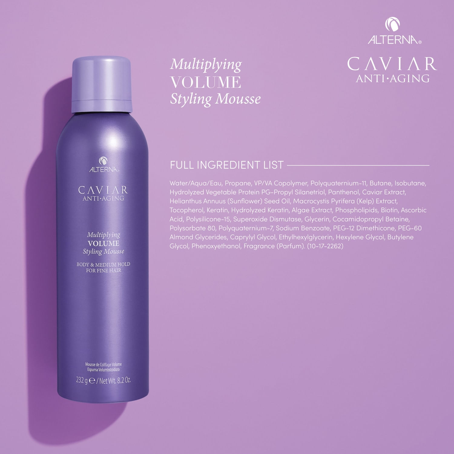 Caviar Anti-aging® Multiplying Volume Styling Mousse | Cosmopolitan Shop