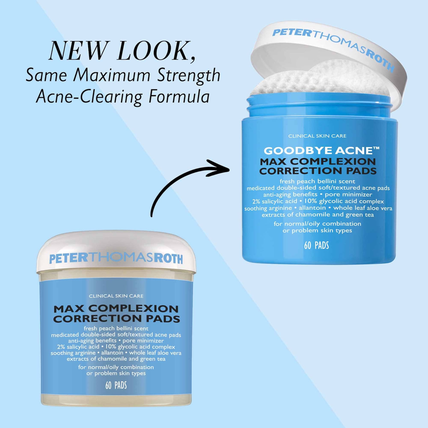 Goodbye Acne™ Max Complexion Correction Pads | Cosmopolitan Shop Goodbye Acne™ Max Complexion Correction Pads | Cosmopolitan Shop