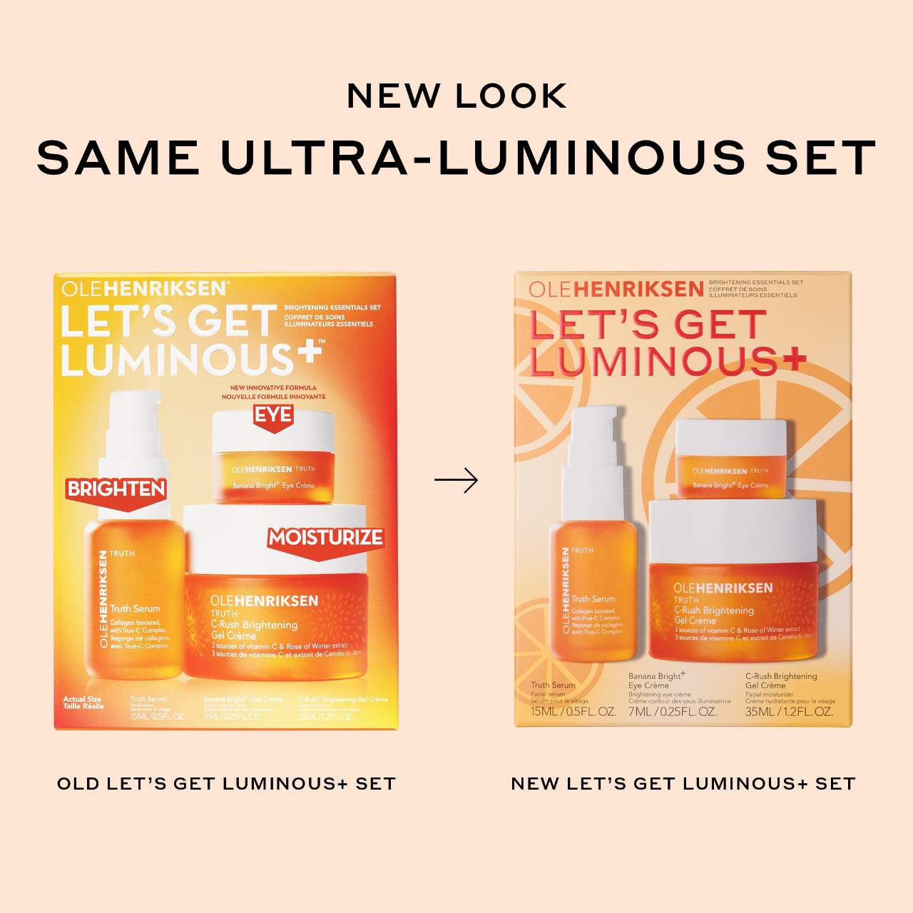 Let's Get Luminous Brightening Essentials Set | Cosmopolitan Shop