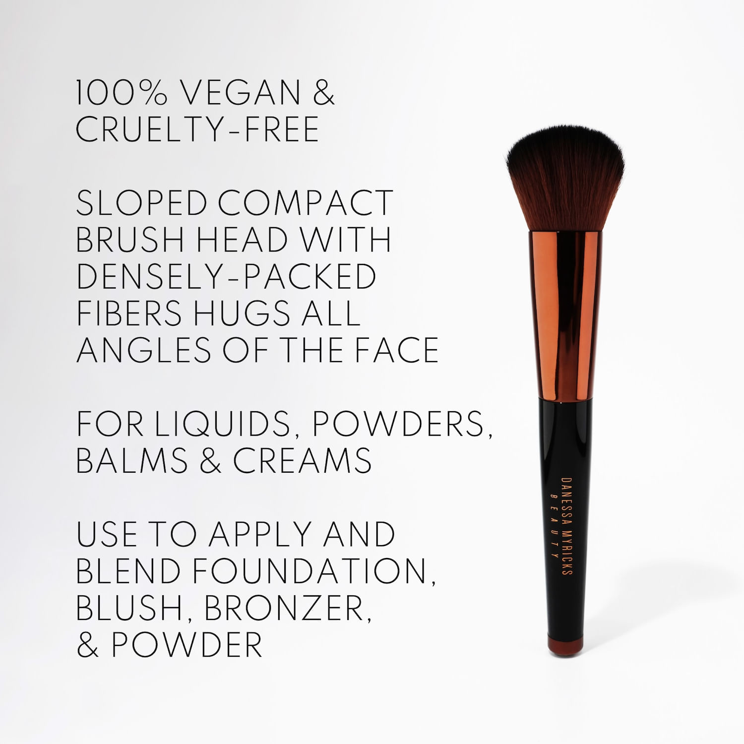 Yummy Face 1.0 All Over Complexion Brush - For Foundation, Blush ...