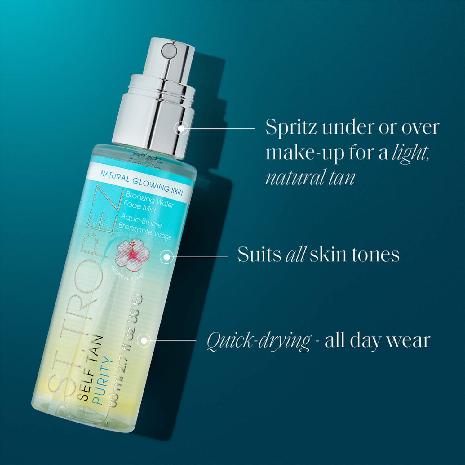 Self Tan Purity Bronzing Water Face Mist | Cosmopolitan Shop