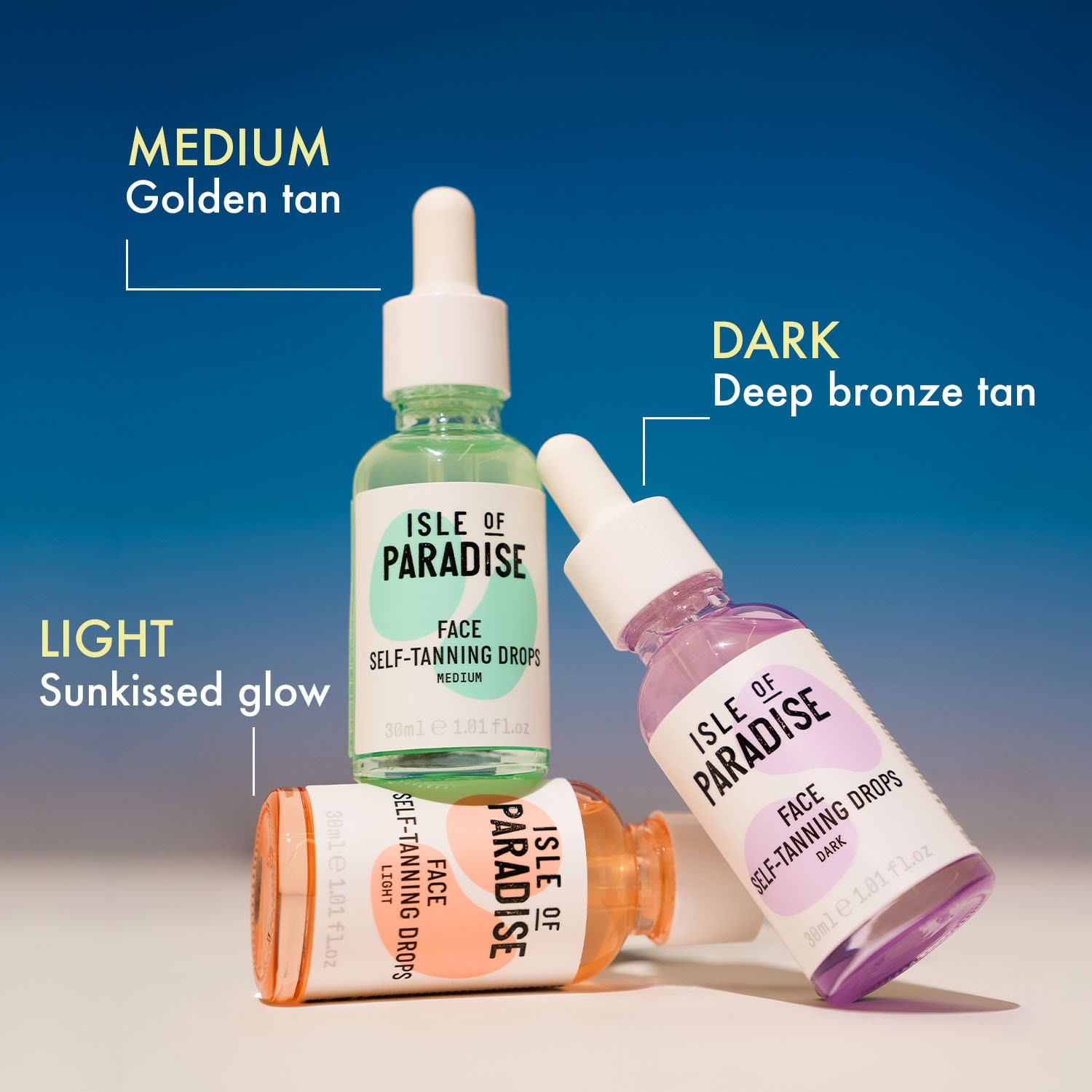 Self Tanning Natural Glow Face Drops Light | Cosmopolitan Shop