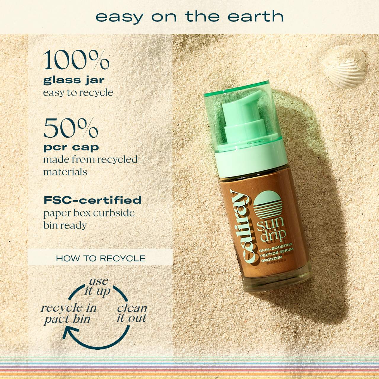 Sundrip Luminous Liquid Bronzer With Hyaluronic Acid + Peptides ...