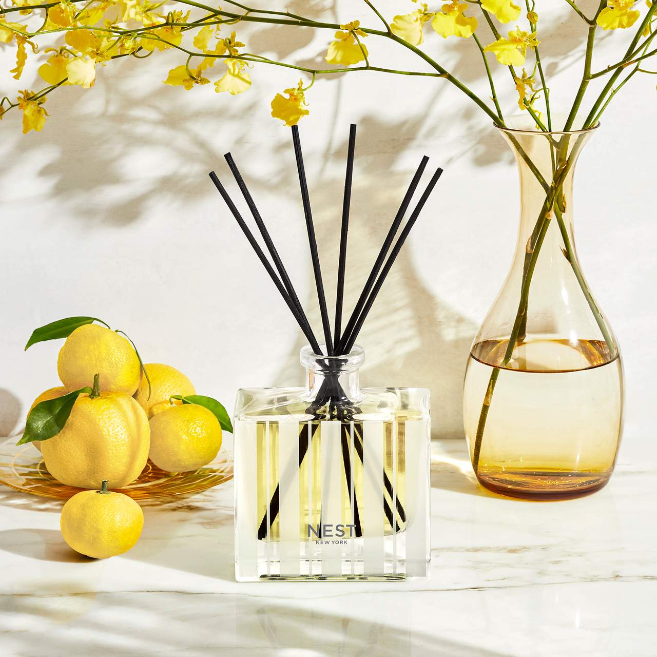 Sunlit Yuzu & Neroli Reed Diffuser | Cosmopolitan Shop