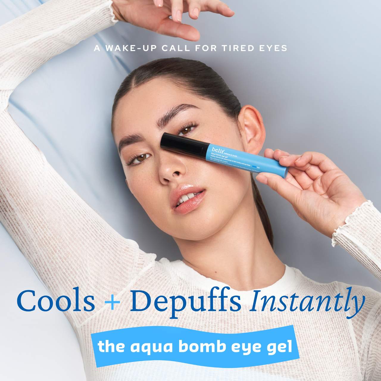 Aqua Bomb Depuffing Eye Gel With Caffeine + Hyaluronic Acid ...