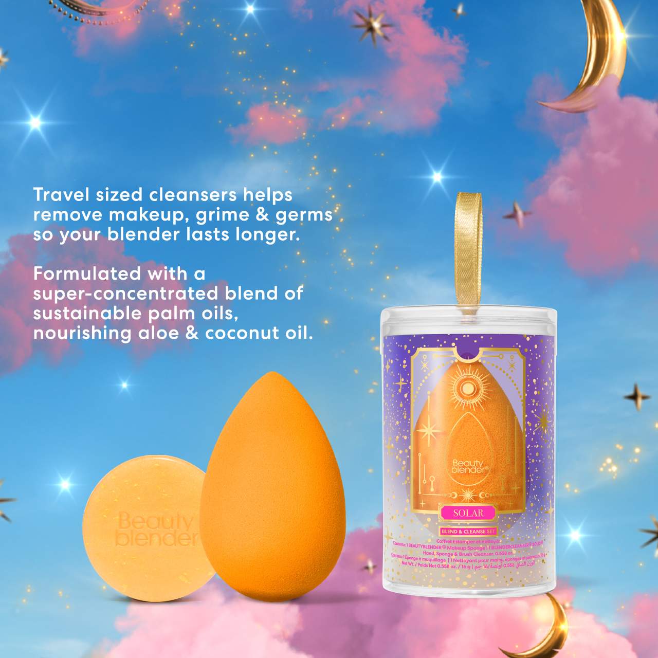 Beautyblender® Solar Blend & Cleanse Set | Cosmopolitan Shop