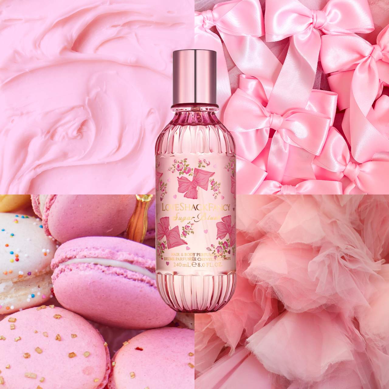 Mini Sugar Blush Hair & Body Perfume Mist With Vanilla & Passion Fruit ...