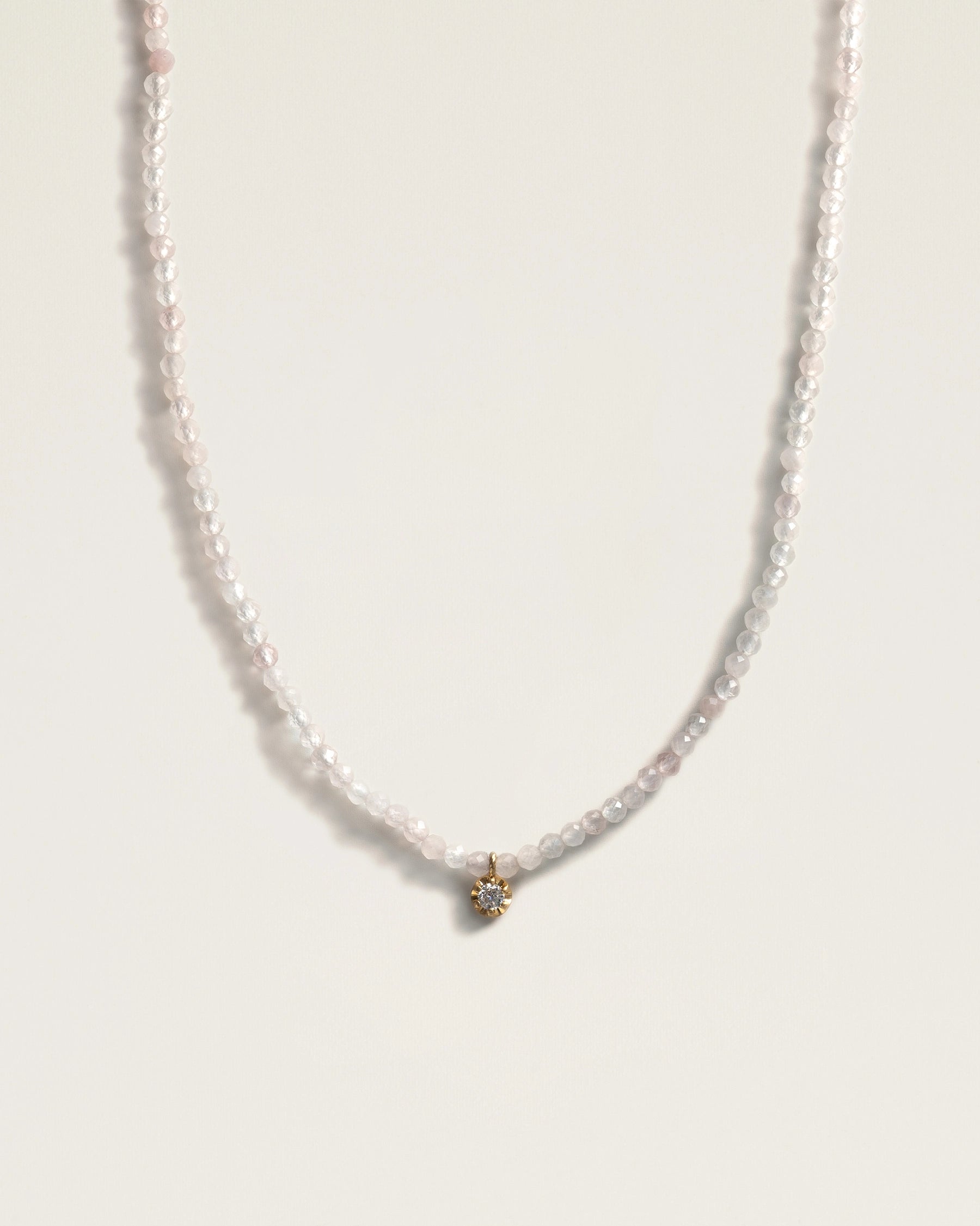 The Amulet Choker - Rose Quartz | Cosmopolitan Shop